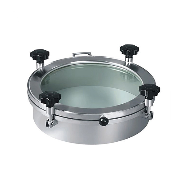Sanitary Stainless Steel Manway Cover With Sight Glass - Minghe ...
