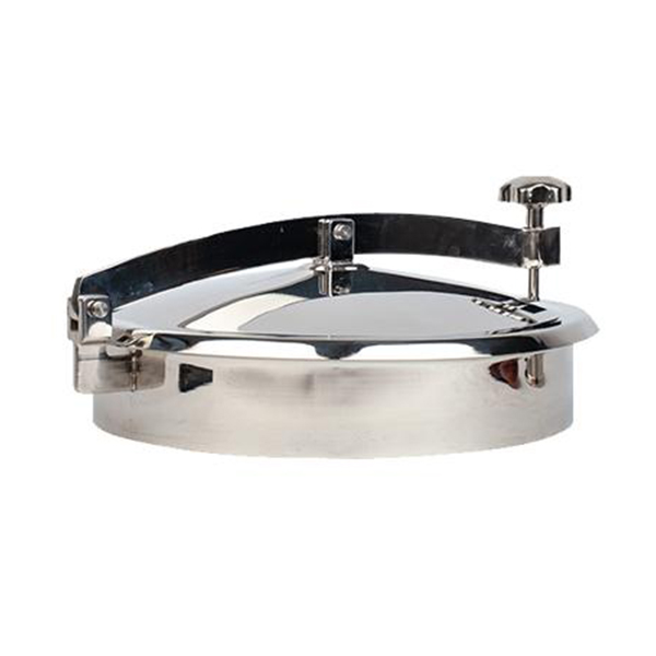 14" 350MM Sanitary Tank Manways with Sight Glass - Minghe Stainless Steel